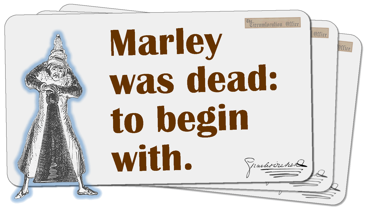 Marley was dead: to begin with.