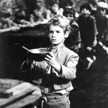 Please, sir, I want some more.